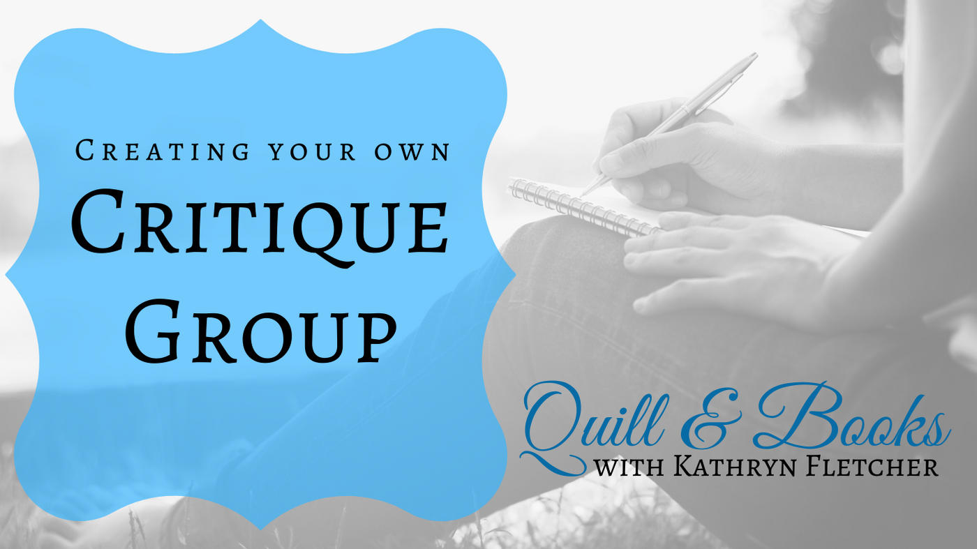 How to Create a Critique Group – Quill and Books